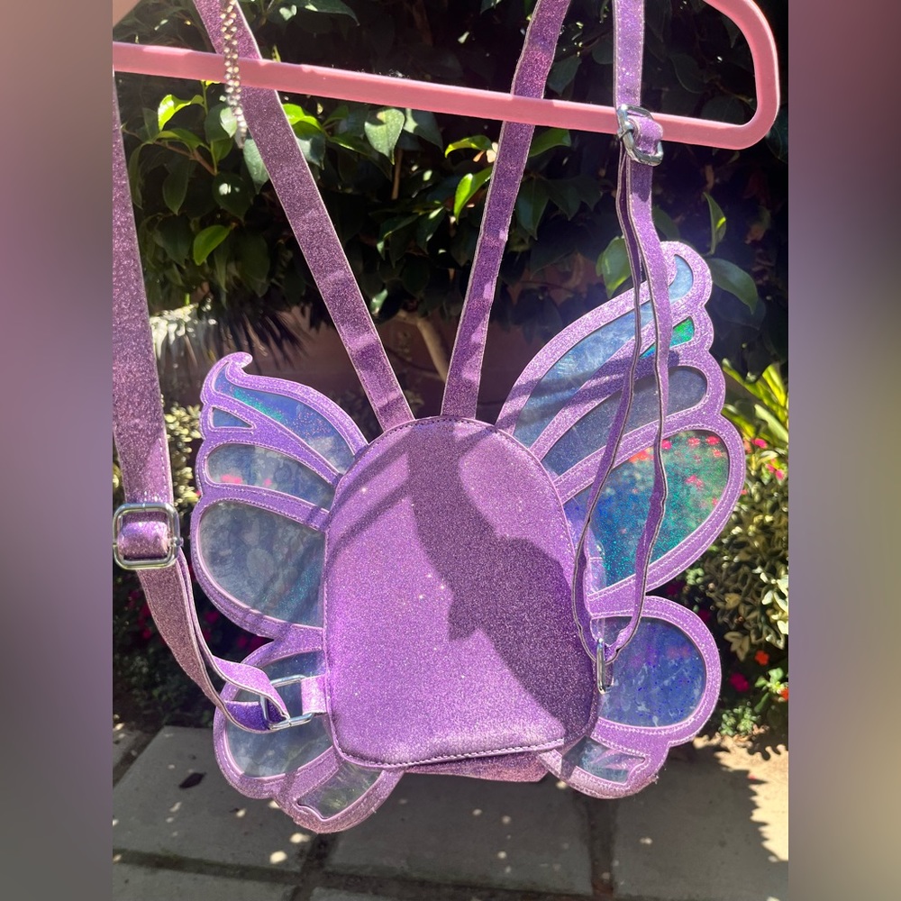 Lilac Butterfly Backpack - Gem